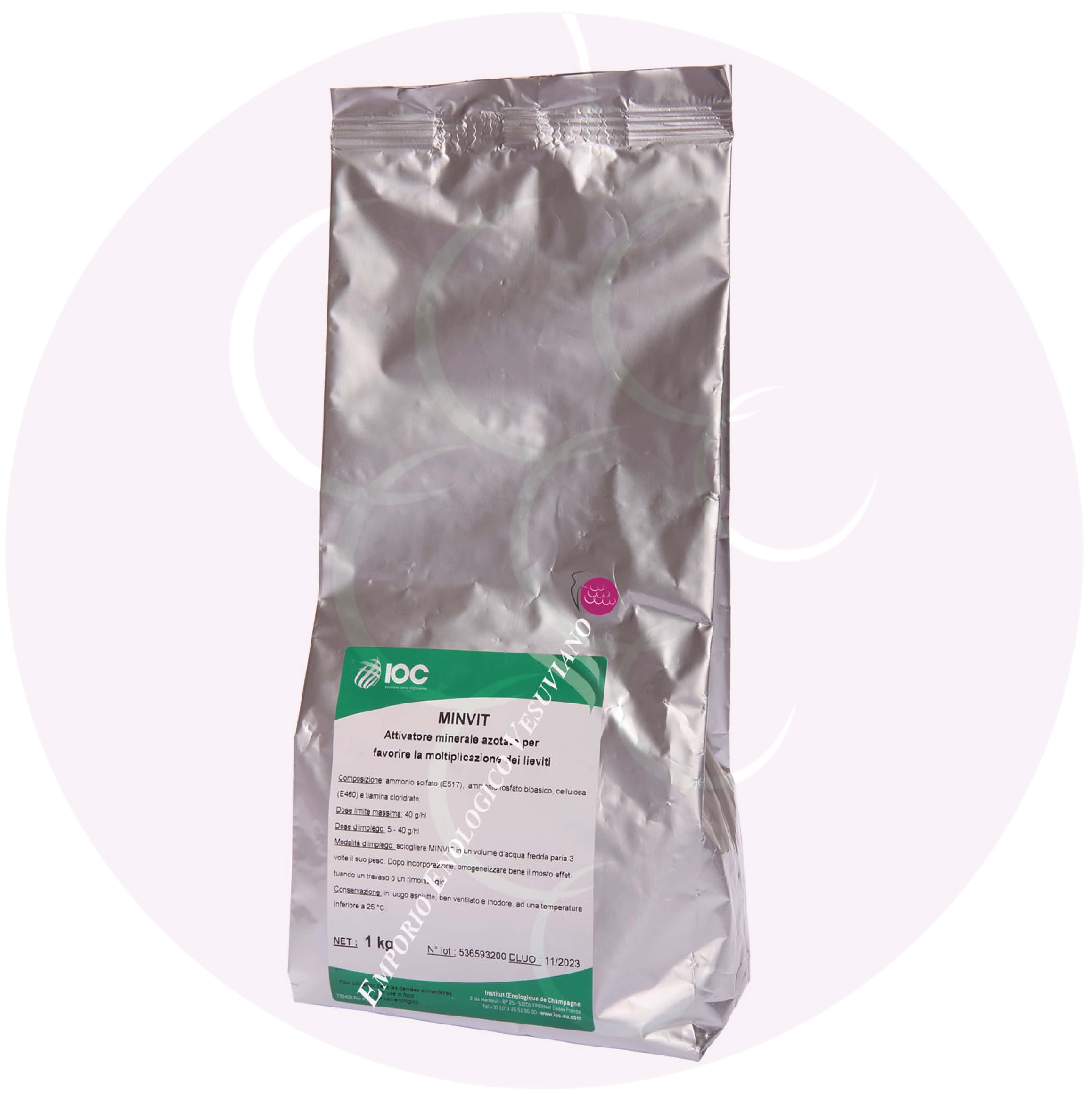 MINVIT 1 kg NUTRIENTE PER LIEVITI